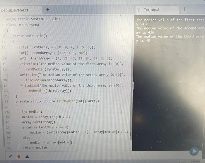Solved Can someone hlep me figure out this debugging | Chegg.com