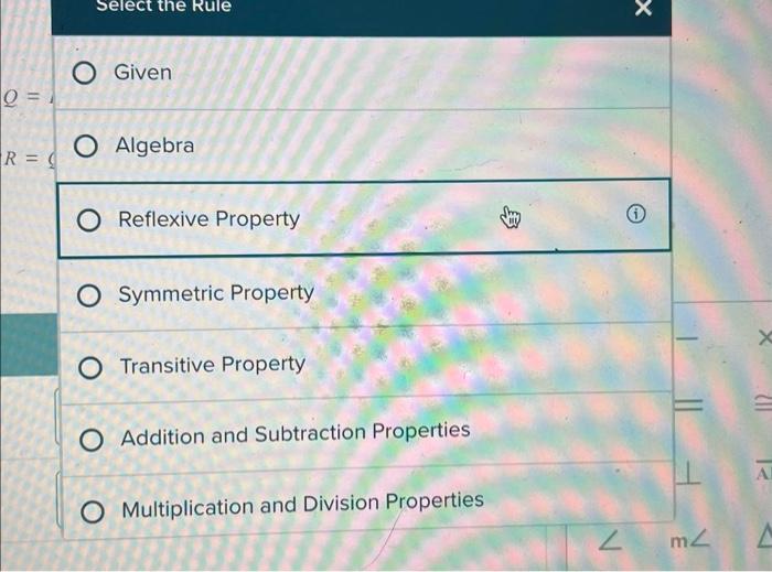 Solved Use the given information to prove that PR=QS. Given: | Chegg.com