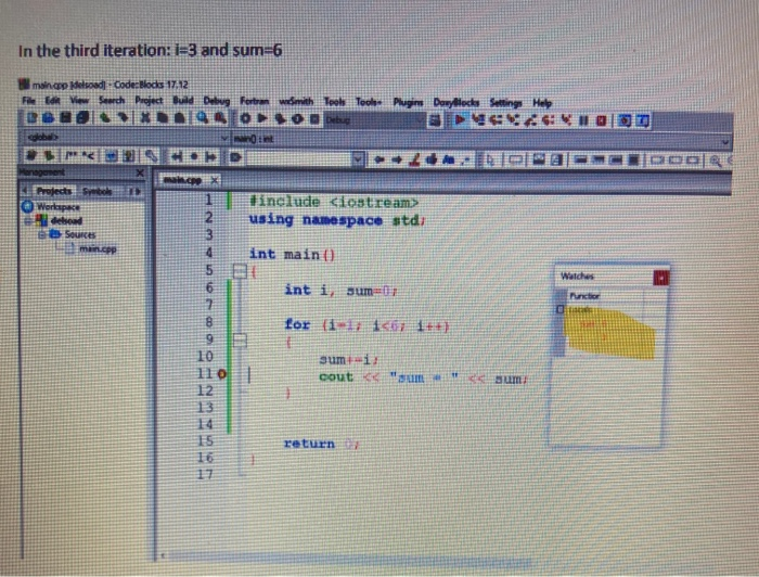 Debugging in Code::Blocks Objectives: You will learn | Chegg.com