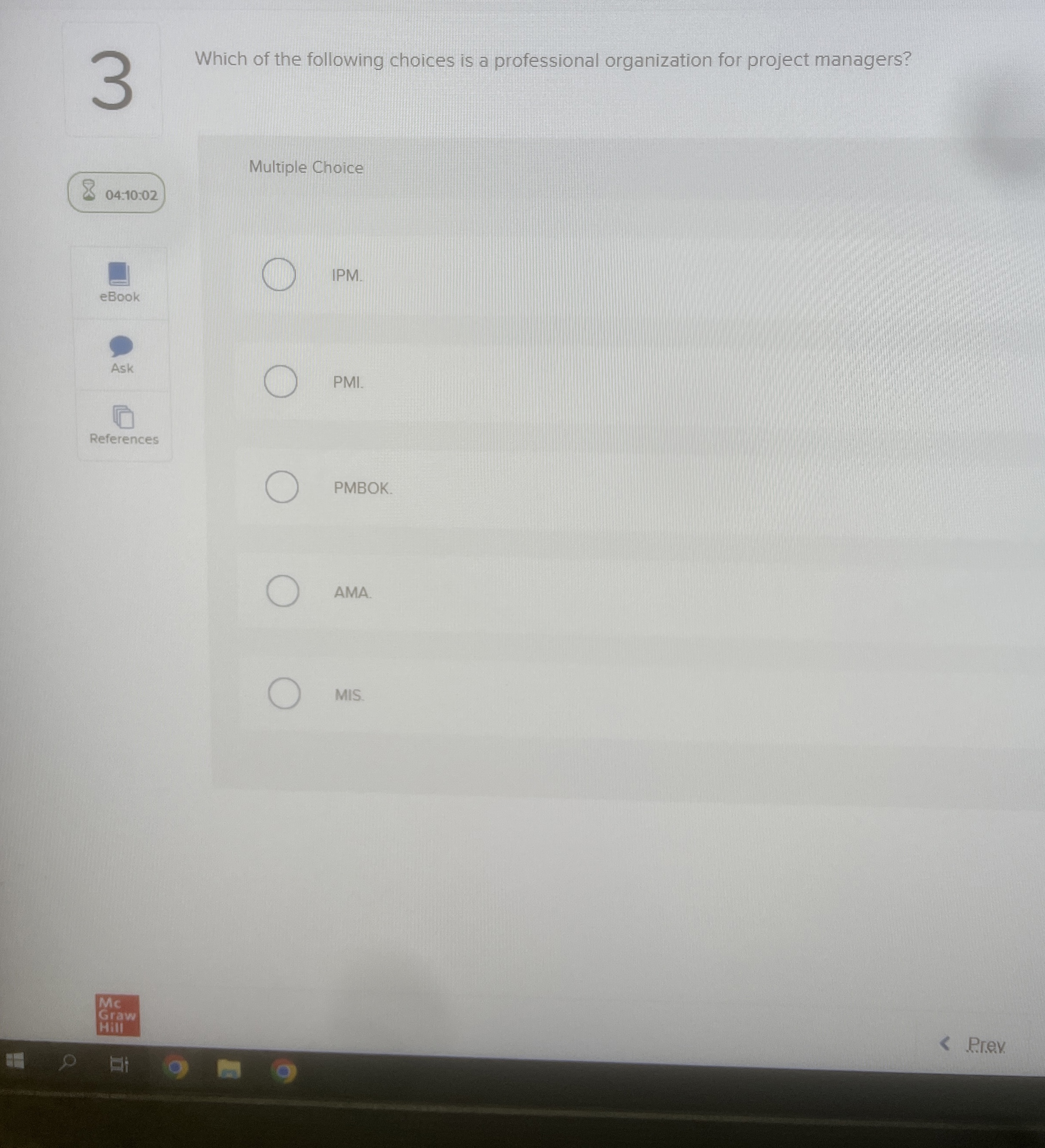 Solved 3Which of the following choices is a professional | Chegg.com