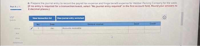 Solved Problem 9-24A (Algo) Computation of net pay and | Chegg.com