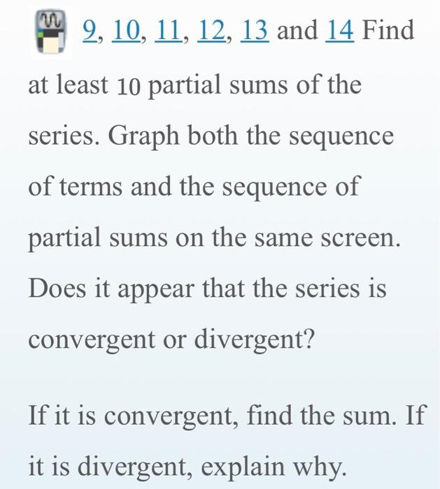 Solved 5, 6, 7 and 8 Calculate the first eight terms of the | Chegg.com