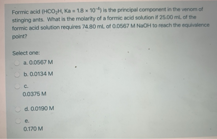 Solved Find the [OH-] and pH of a 0.100M NH3 solution. Write | Chegg.com