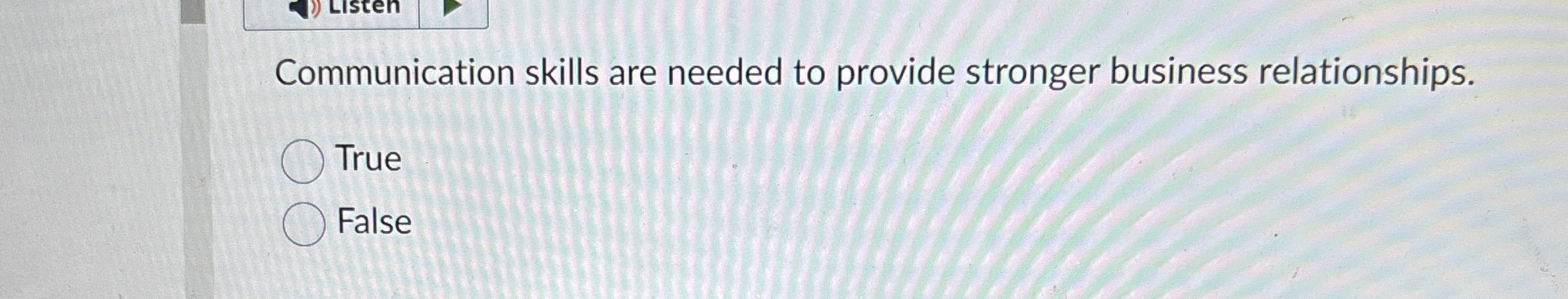 Solved Communication skills are needed to provide stronger | Chegg.com