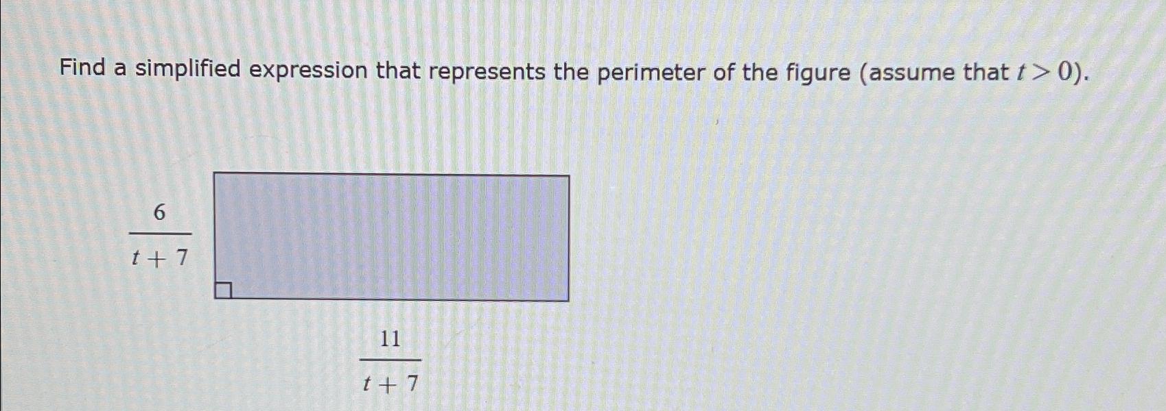 Solved Find a simplified expression that represents the | Chegg.com