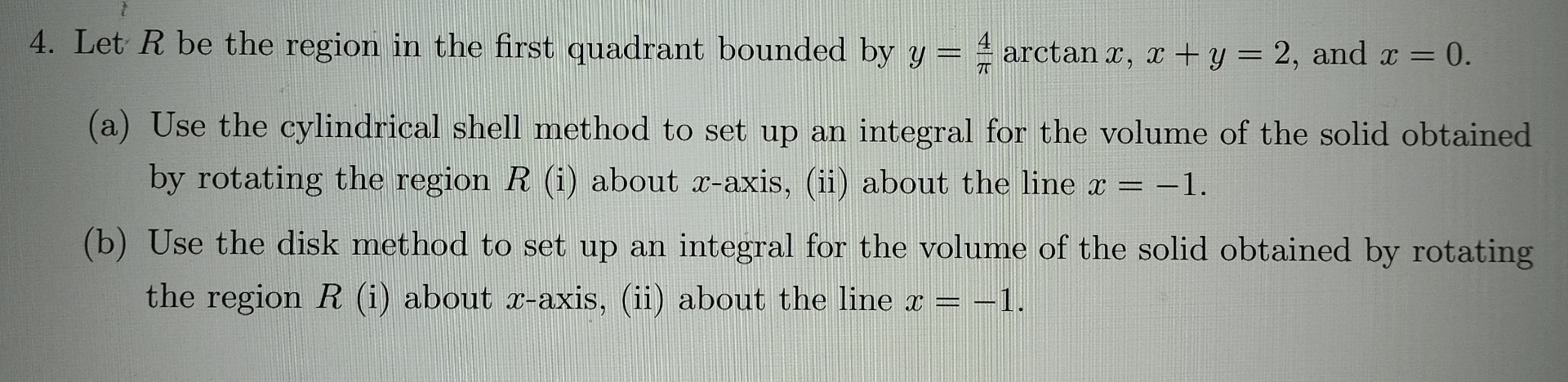Solved Let R ﻿be the region in the first quadrant bounded by | Chegg.com