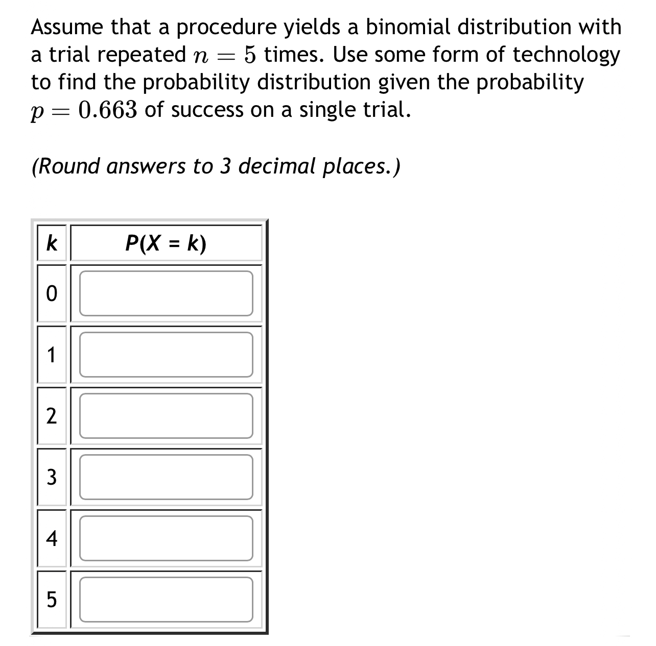 Assume that a procedure yields a binomial | Chegg.com