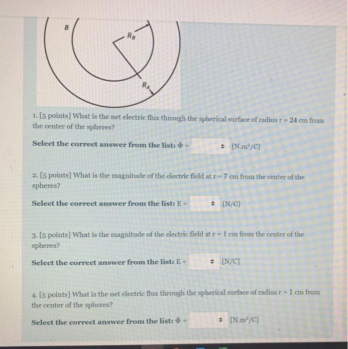 Solved (20 points) The figure shows two concentric | Chegg.com