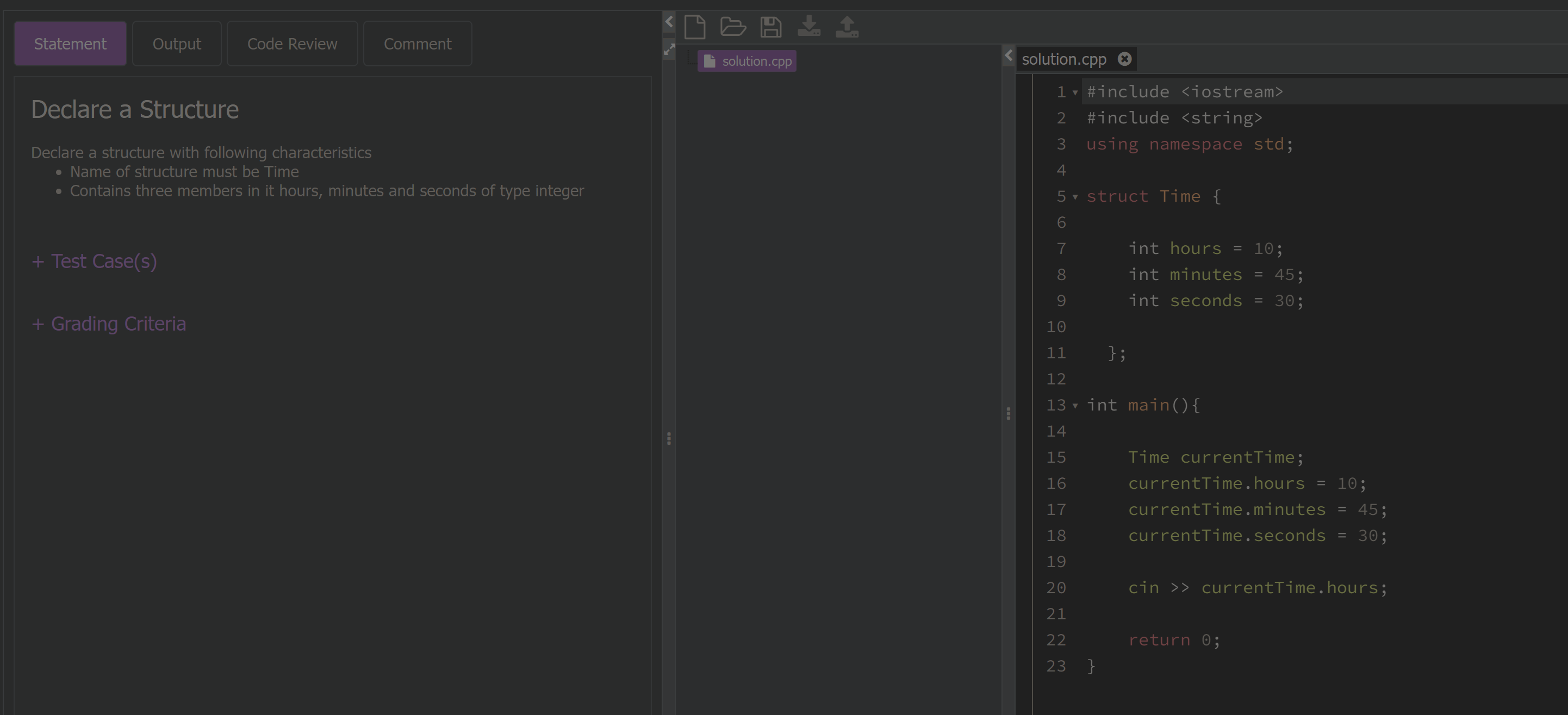 Solved I can't figure this out on CodeZinger C++? | Chegg.com