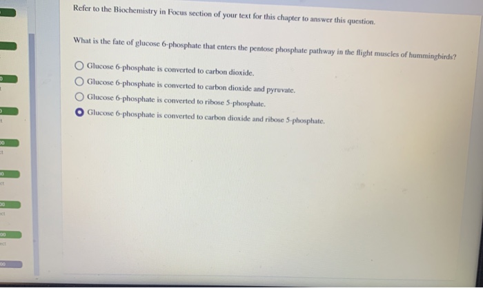 Solved Refer to the Biochemistry in Focus section of your | Chegg.com