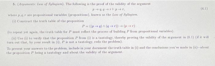 Solved p→q,q→r+p→r1 where p,q,r are propositional variables | Chegg.com