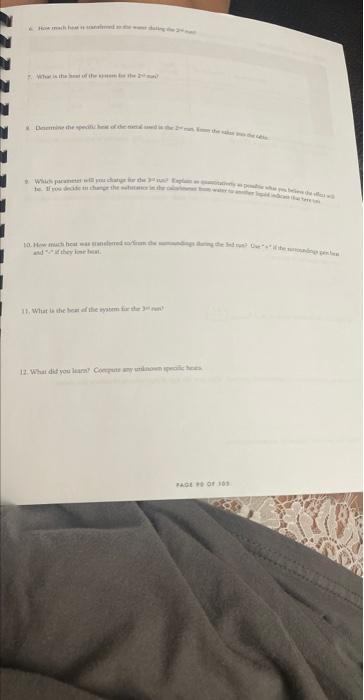 PRE-LAB 9F CALORIMETRY SIMULATIONS Ae its corci a | Chegg.com