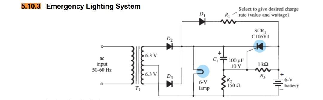 Solved 1. Discuss the operation of an Emergency Lighting | Chegg.com
