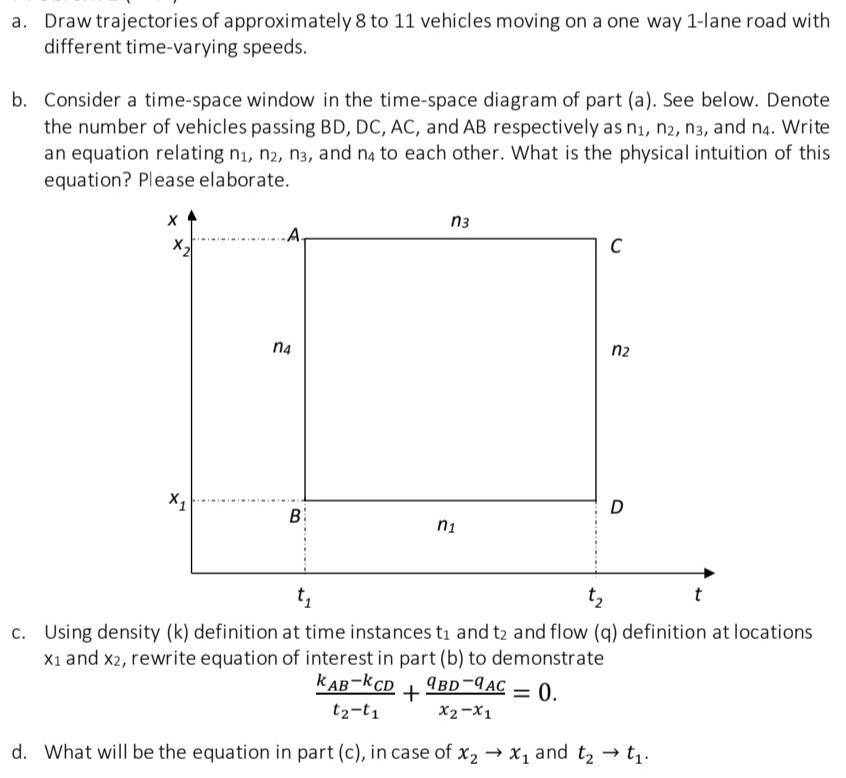 Solved a. Draw trajectories of approximately 8 to 11 | Chegg.com