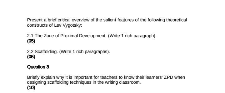 Solved Present a brief critical overview of the salient | Chegg.com