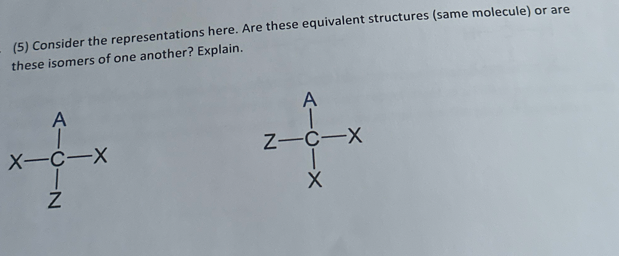 Solved (5) ﻿Consider the representations here. Are these | Chegg.com