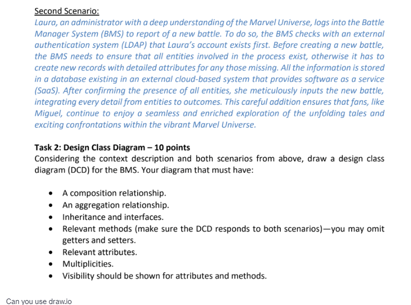 Solved use draw.io , ﻿or any thing | Chegg.com
