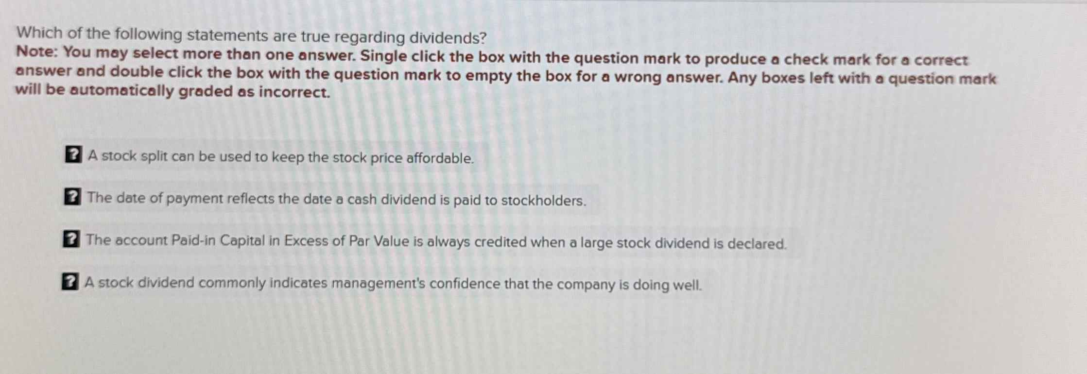 Solved Which of the following statements are true regarding | Chegg.com