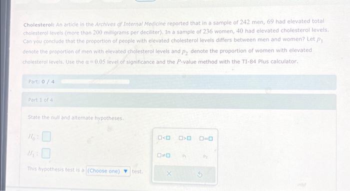 Solved #40part 1part2Find the P-value round 4 decimal places | Chegg.com