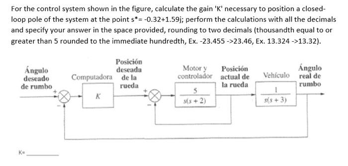 Solved For the control system shown in the figure, calculate | Chegg.com