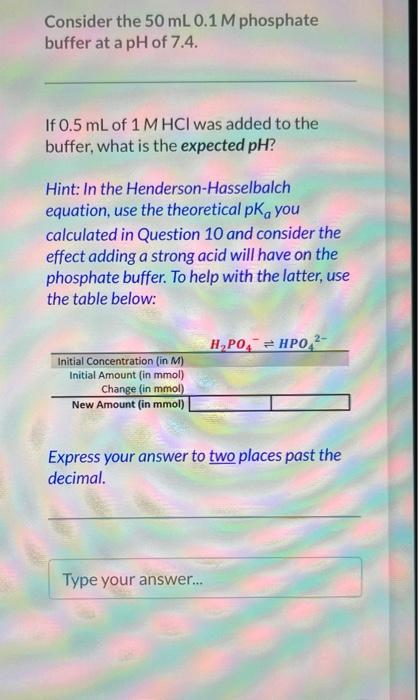Solved Consider the three buffers made in Questions 7-9, | Chegg.com