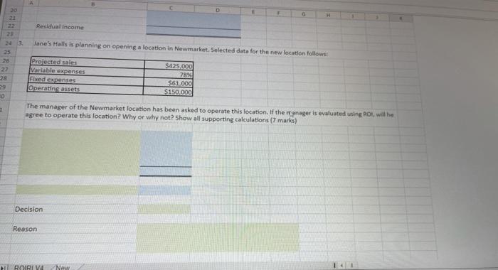 Solved 5 Sales Net operating income Average operating assets | Chegg.com