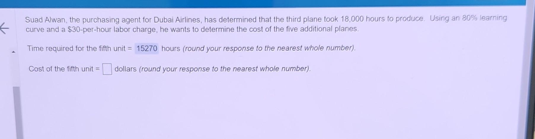 Solved Suad Alwan, the purchasing agent for Dubai Airlines, | Chegg.com