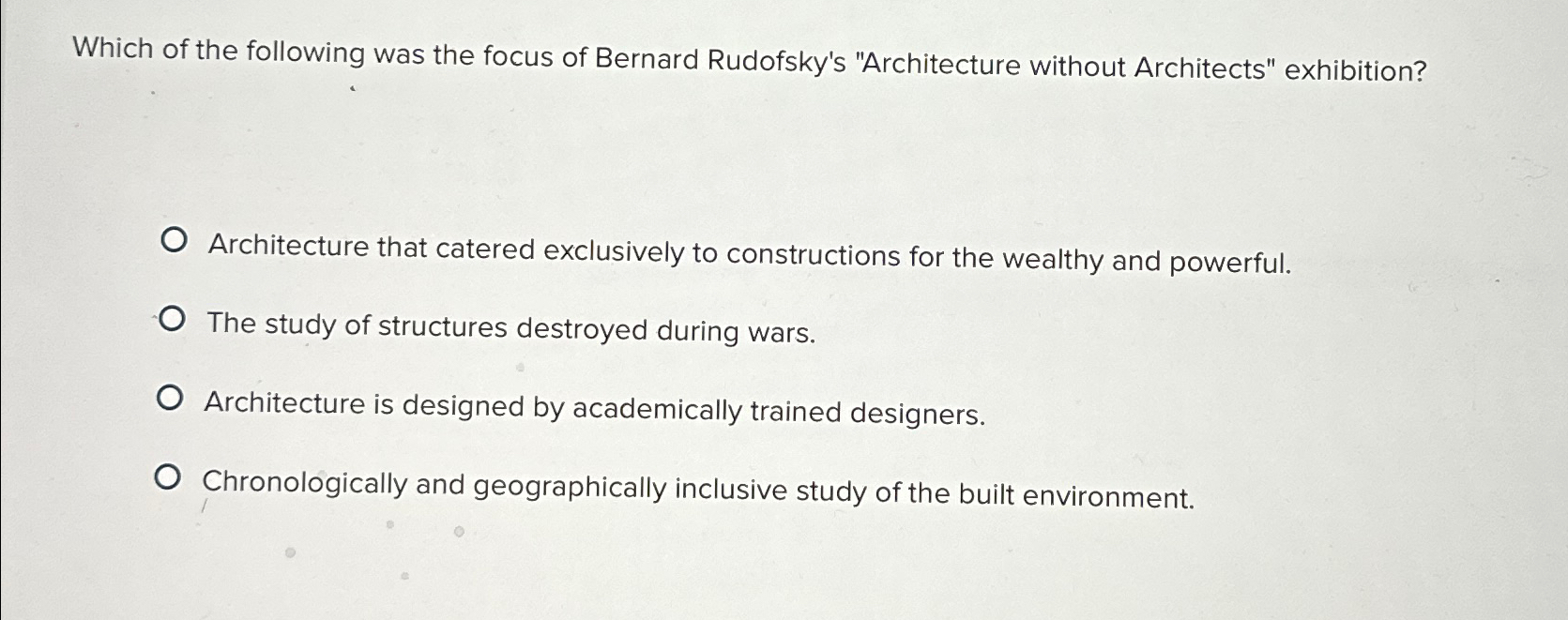 Solved Which of the following was the focus of Bernard | Chegg.com