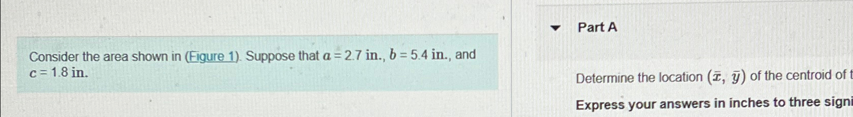 Solved Consider the area shown in (Figure 1). ﻿Suppose that | Chegg.com