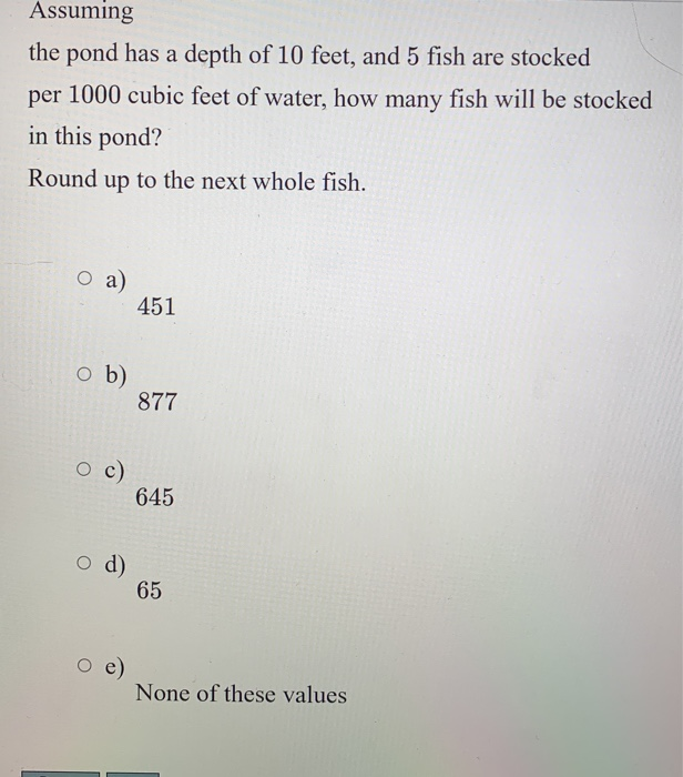 Solved To estimate the surface area of a pond, a surveyor | Chegg.com