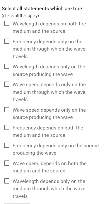 Solved Select all statements which are true:(check all that | Chegg.com