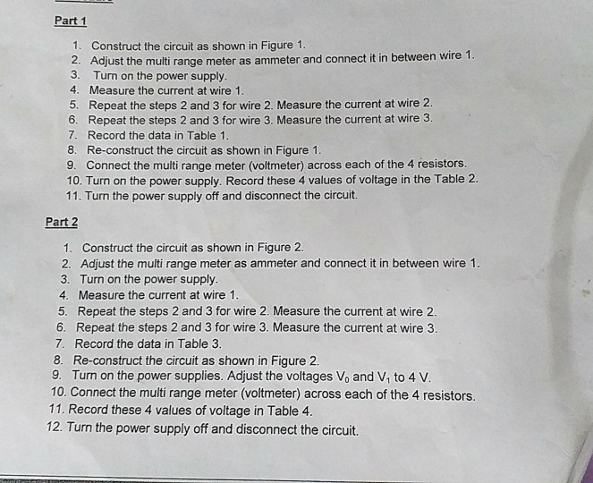 Solved 3. Compare the theoretical voltages obtained in step | Chegg.com