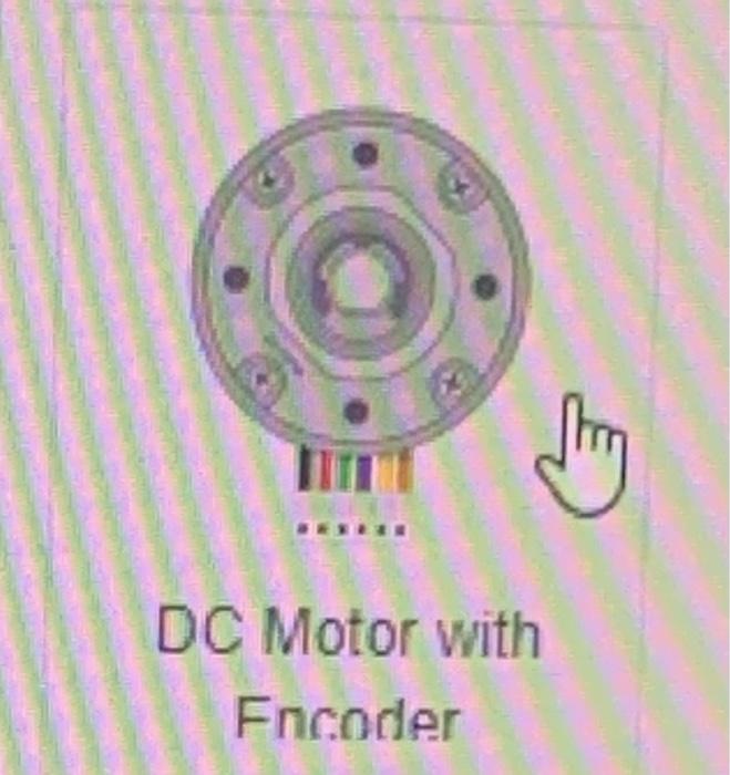 Solved DC Motor with Encoder | Chegg.com