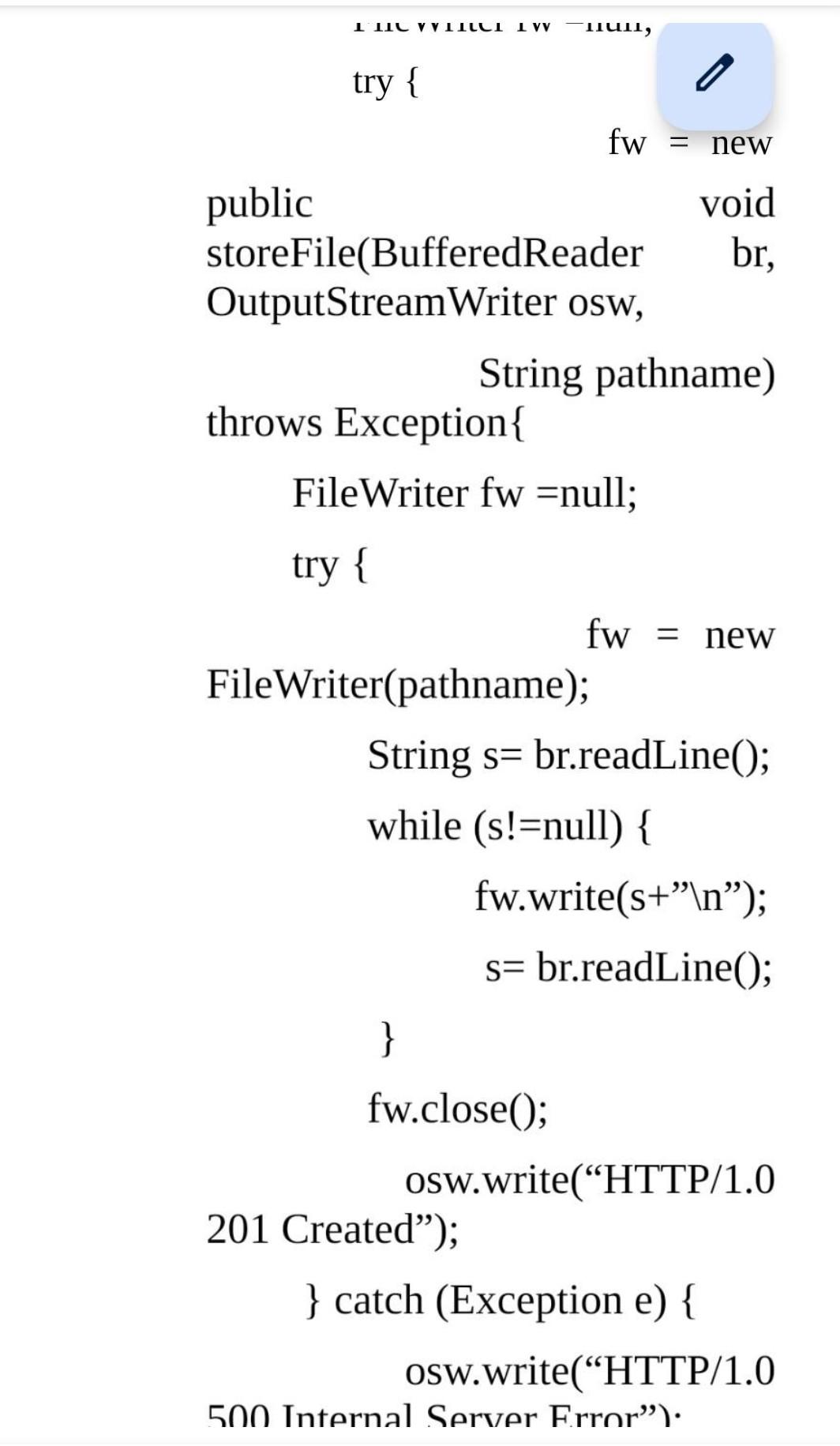 2. Modify SimpleWebServer.java to allow the client to | Chegg.com