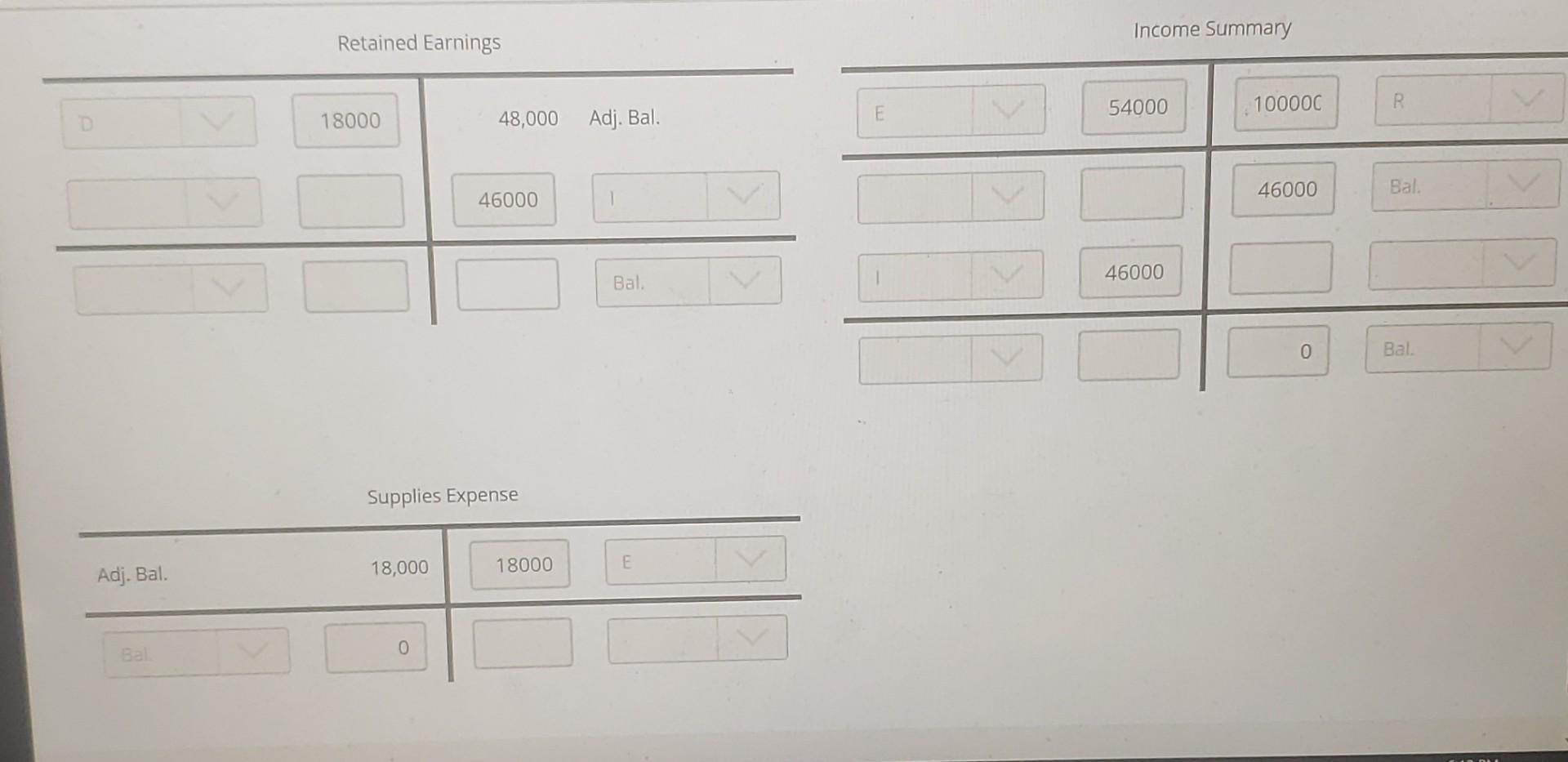 Solved T-accounts have been opened using the balances from | Chegg.com