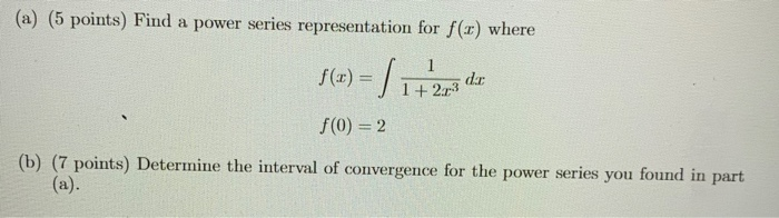 (18 points) Determine whether the following series | Chegg.com