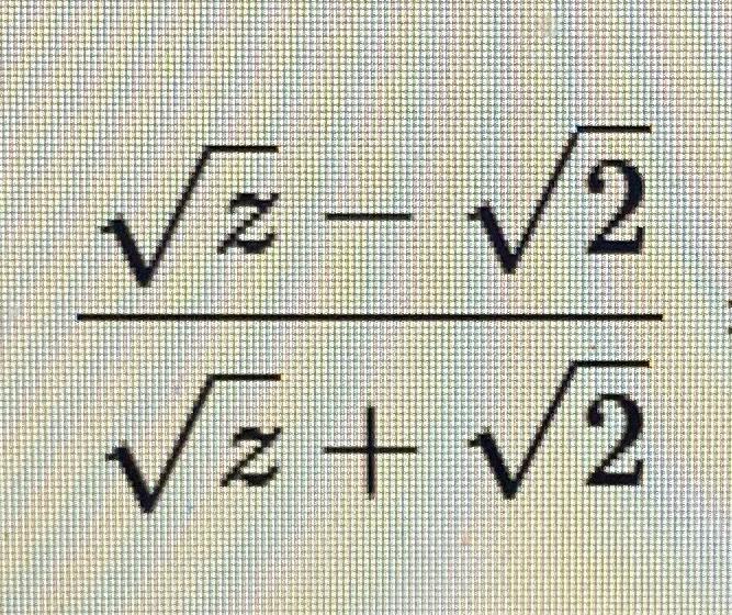Solved z2-22z2+22 | Chegg.com