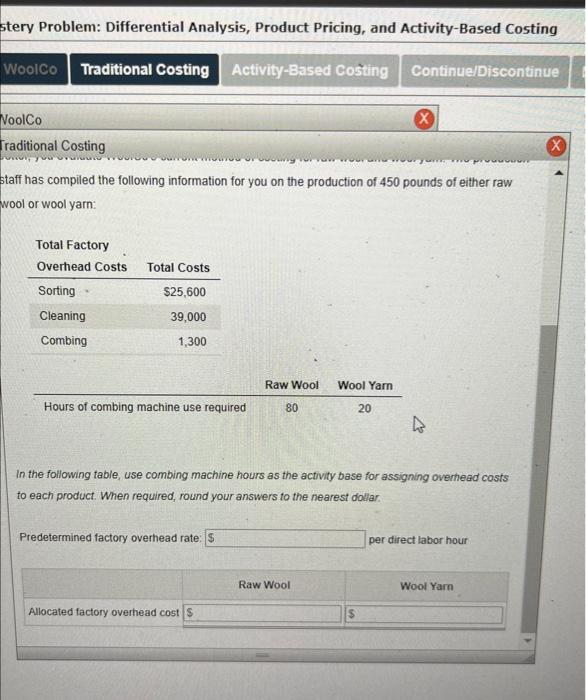 Mastery Problem: Differential Analysis, Product | Chegg.com
