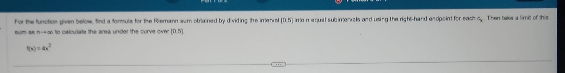 Solved For the function given below, find a formula for the | Chegg.com