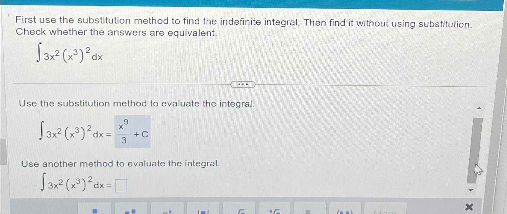 First use the substitution method to find the | Chegg.com
