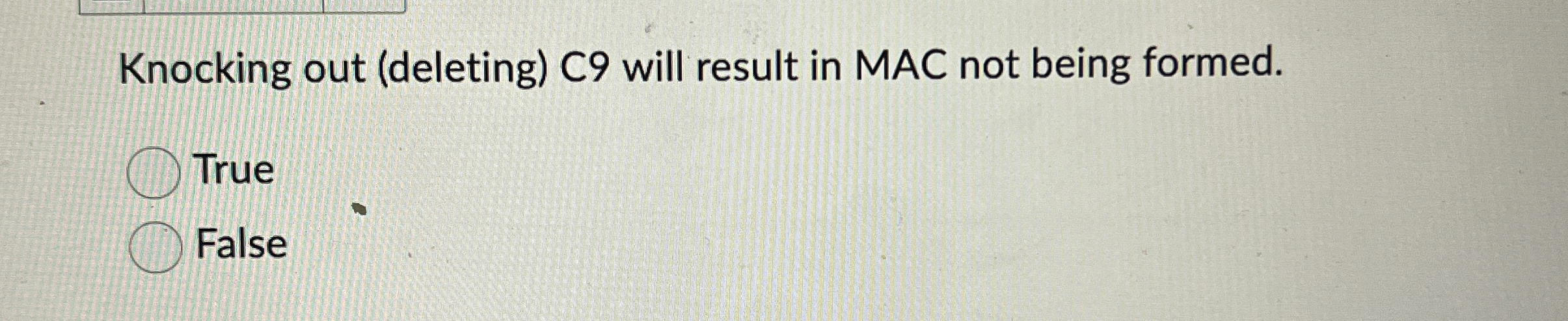 Solved Knocking out (deleting) ﻿C9 ﻿will result in MAC not | Chegg.com