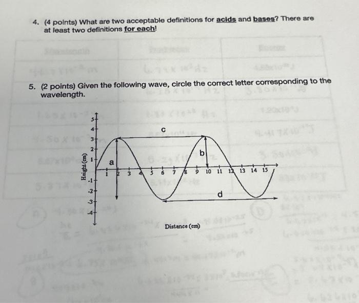 Solved 4. (4 points) What are two acceptable definitions for | Chegg.com