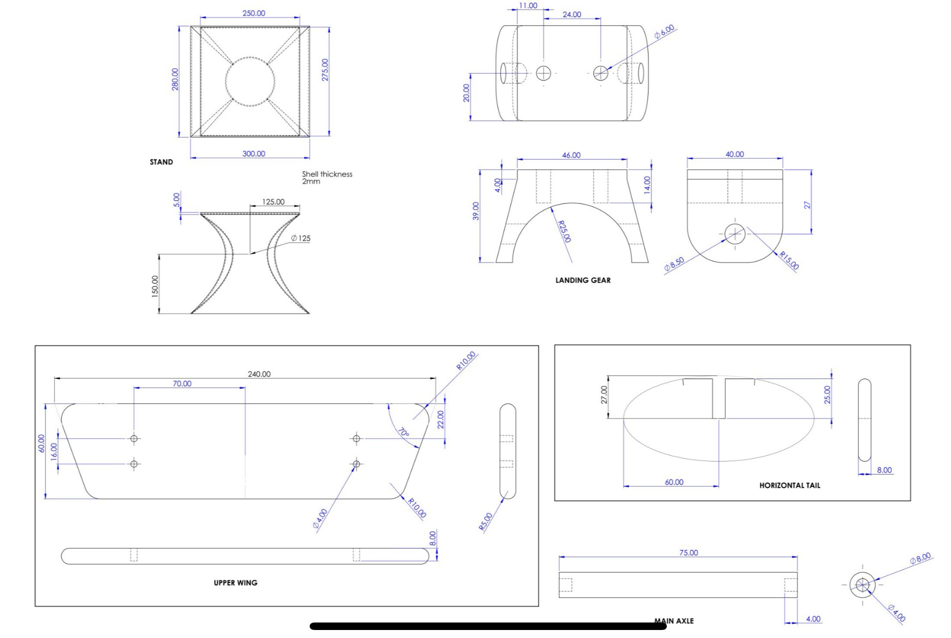 Solved Show me the steps to create these parts using | Chegg.com