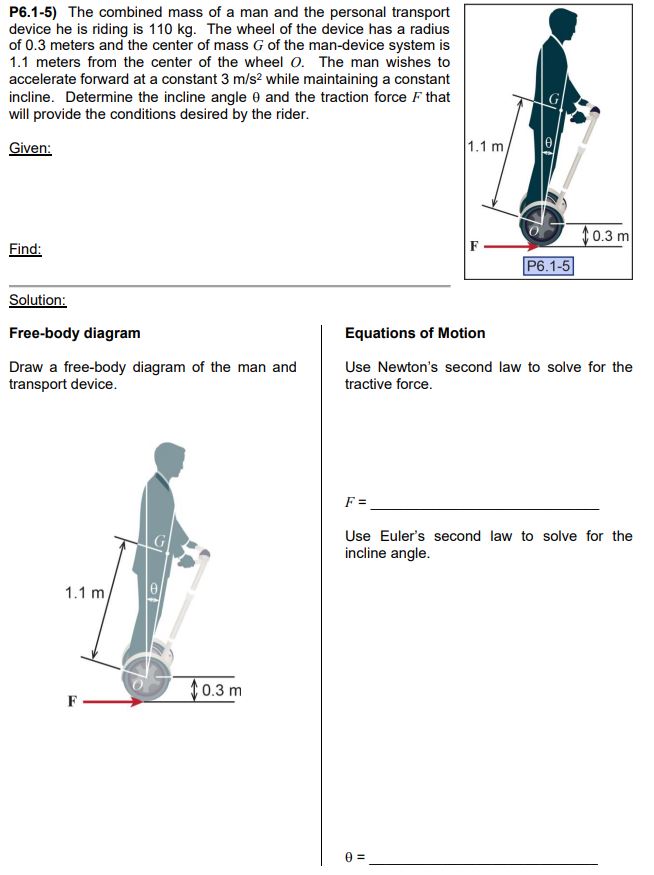 Solved FILL OUT THE WORKSHEET. Solution:Free-body | Chegg.com