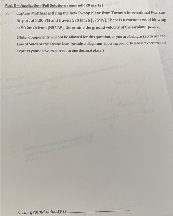 Part D-Application (Full Solutions required) [20 | Chegg.com