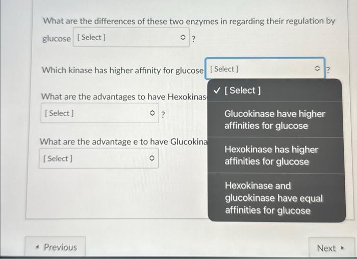 Solved Hexokinase and Glucokinase are isoenzymes that | Chegg.com