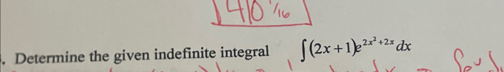Solved Determine the given indefinite integral | Chegg.com