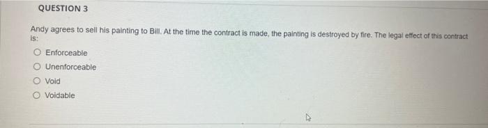 Solved Clauses in a contract that specify when the | Chegg.com