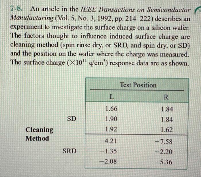 EXERCISES FOR SECTION 7-3 For each of the following | Chegg.com