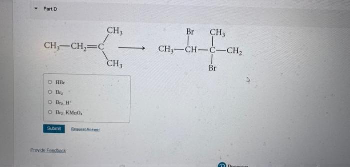 Solved Part B CH, CH3 Cl O HCIRCO,H C OH,O.CI, OHC Submail | Chegg.com